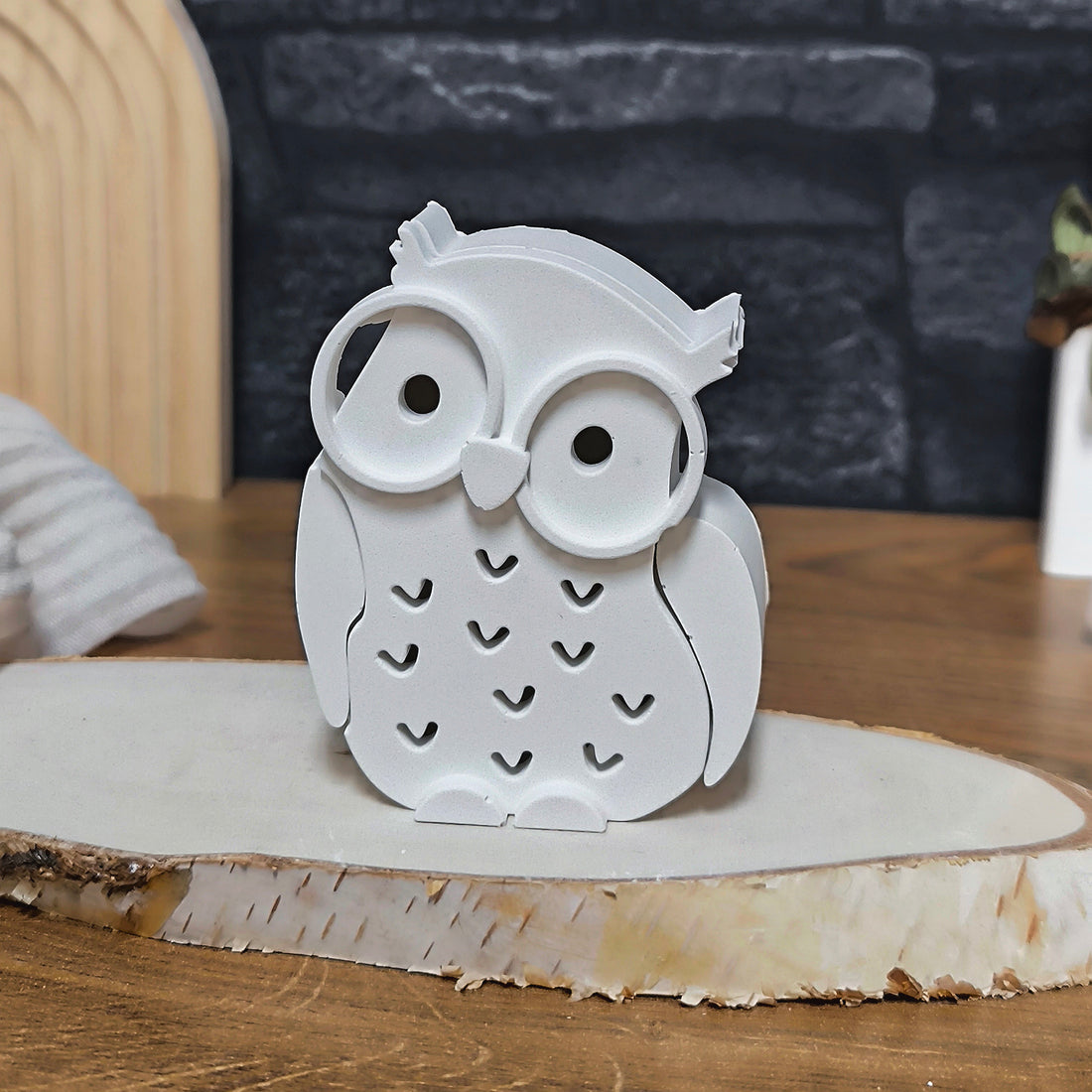 EMMA Eule "groß" 8cm Lichtkörper [Silikon-Gießform] – hbnwll